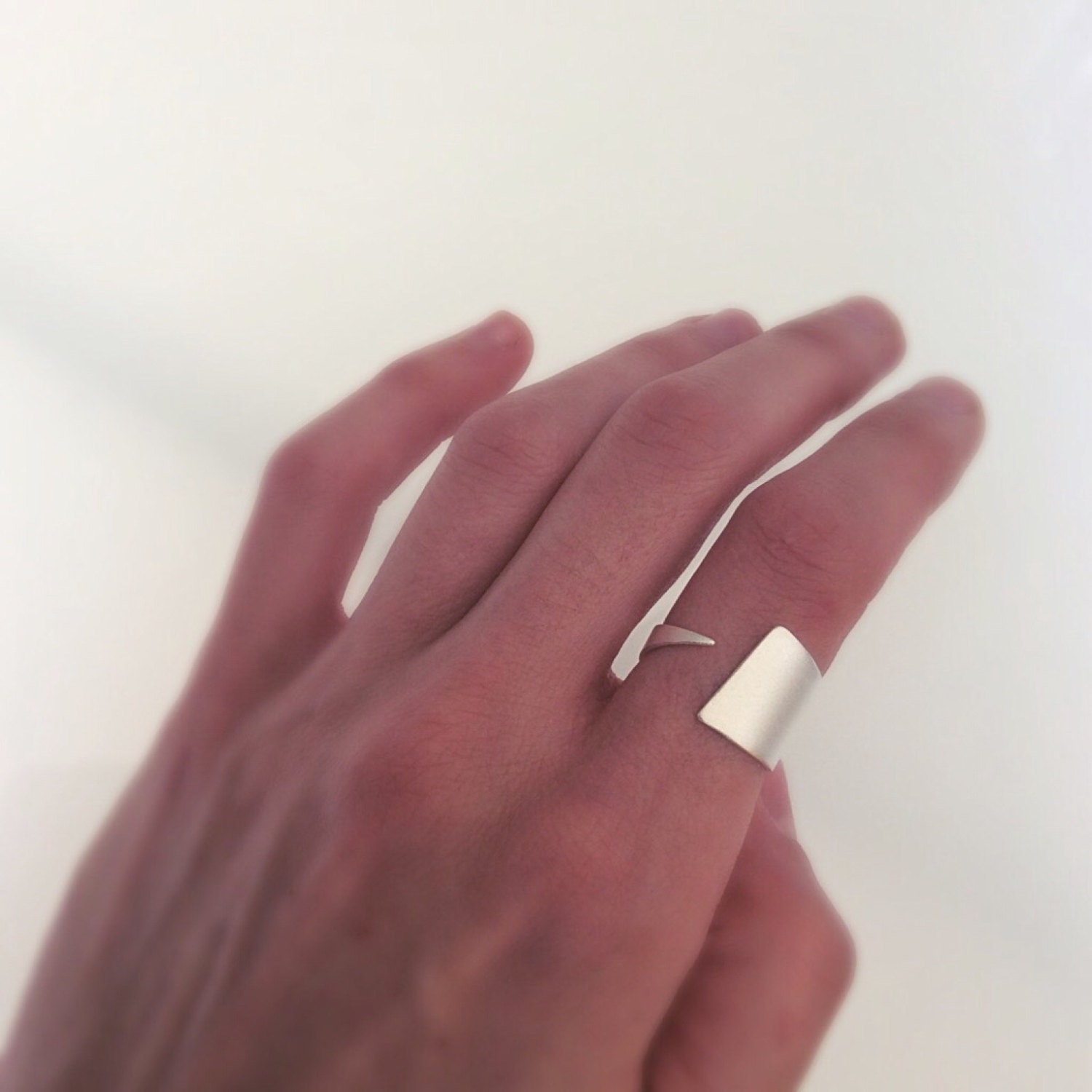 Geometric ring minimal ring minimalist ring by molokoplusjewelry