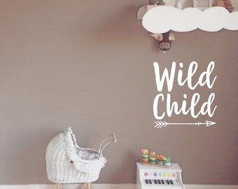 Wild child sticker | Etsy