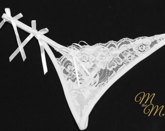 Lace g string | Etsy