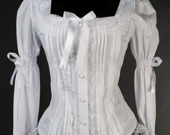 Unique steampunk blouse related items | Etsy