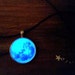 Glow in the Dark Fairy Necklace Glowing Tinkerbell Necklace