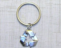 Popular items for recycle symbol charm on Etsy