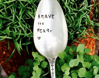 Stamped Silver Spoon Love Poem Gift For Him by SweetThymeDesign
