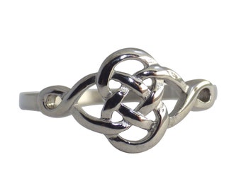 Celtic knot ring | Etsy