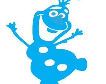 Frozen car decal | Etsy