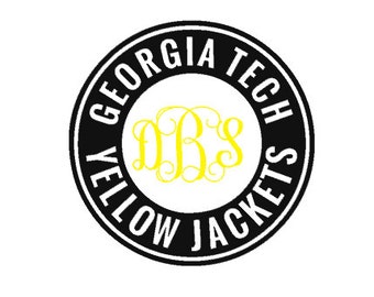 Georgia tech decal | Etsy