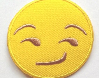 Unique emoji patches related items | Etsy
