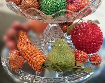 Sequin fruit | Etsy