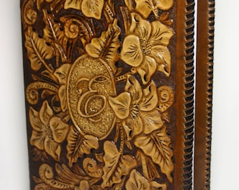Leather book cover | Etsy