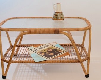 Items similar to Superman coffee table with glass top and comic book ...