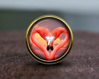 Flamingo knobs | Etsy