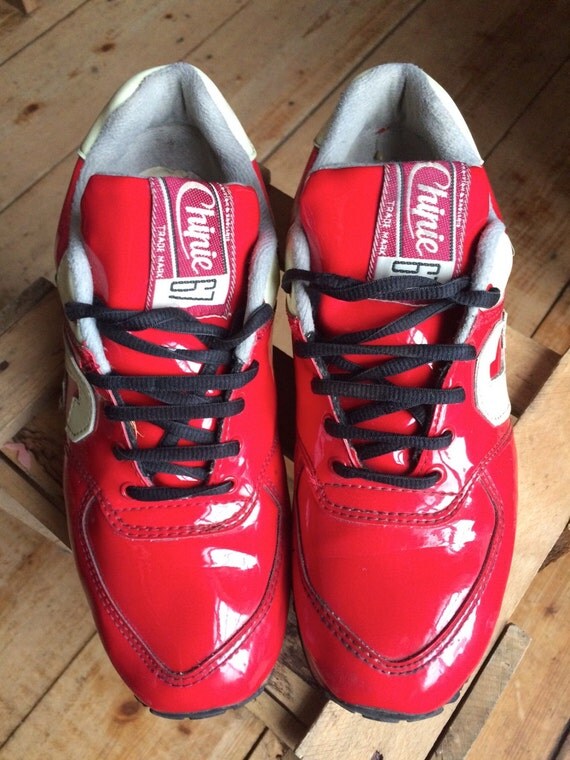 Vintage Chipie Trainers / Sneakers / Runners Red Sz 41