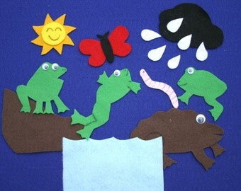 Little Bear Weather Dress Up Children Story by feltstorytime