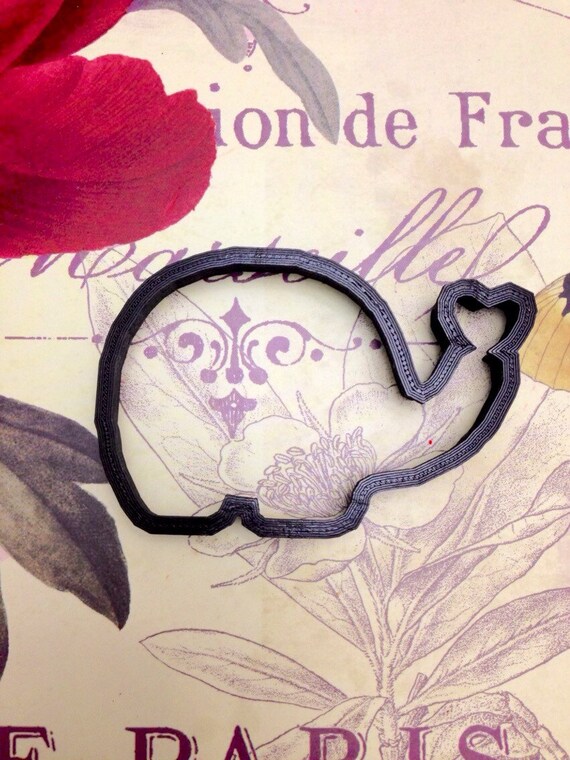 Baby Elephant Cookie Cutter 2 Variations by SLCustom3D on Etsy