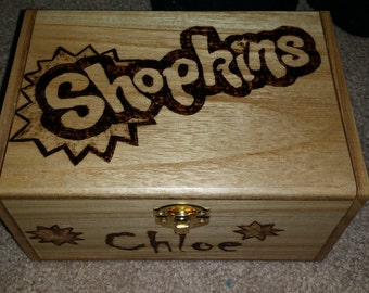 Pyrography box | Etsy