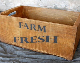 Farm crates | Etsy