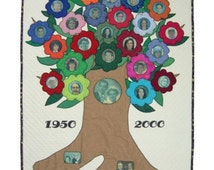 Popular items for family tree quilt on Etsy