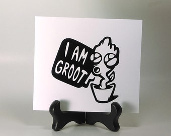 Baby groot decal | Etsy