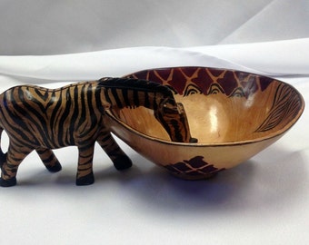 African giraffe bowl | Etsy