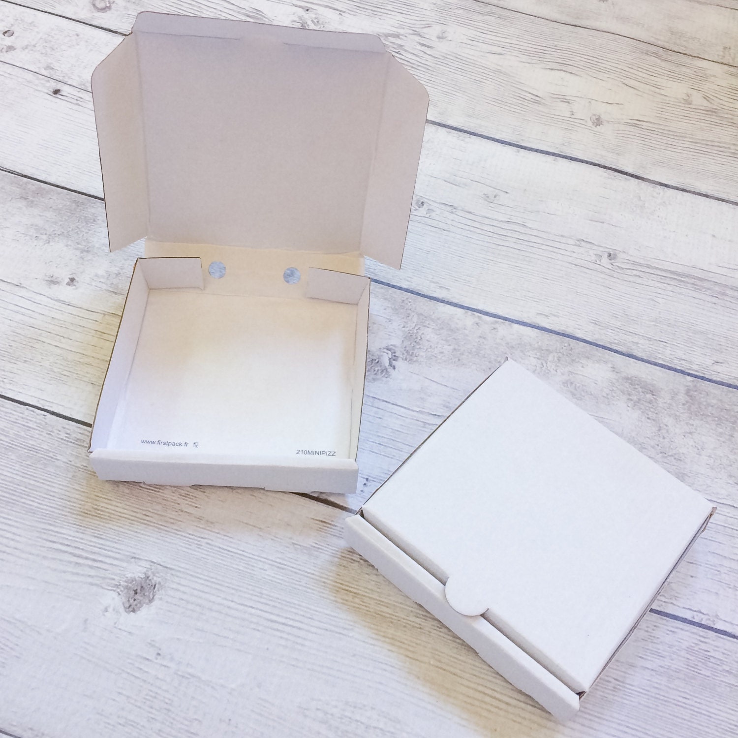 Mini Pizza Boxes 3.5 x 3.5 25 pack