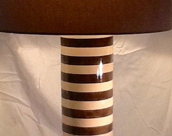 Striped lamp shade | Etsy