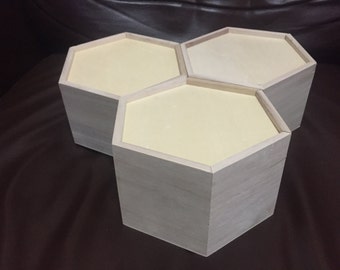 Hexagon box | Etsy