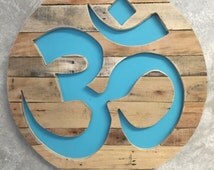 Unique om sign related items | Etsy