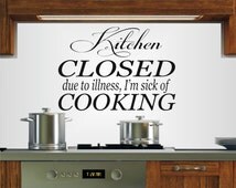 Unique kitchen is closed related items | Etsy