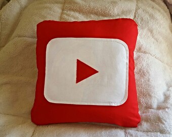 Youtube pillow | Etsy