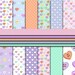 Digital Scrapbook Paper and Clip Art Conversation by madscrapper
