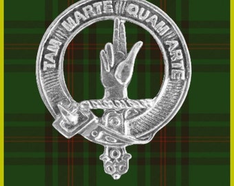 Cunningham Clan Crest Scottish Cap Badge CB02 by celticstudio