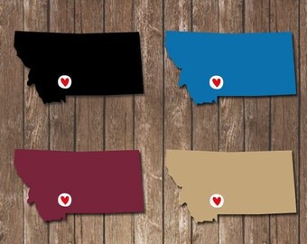 Unique montana decal related items | Etsy