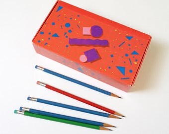 1980s pencil box | Etsy