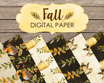 Fall clipart hand painted fall clipart thanksgiving by rosabebe