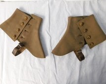 Unique boot spats related items | Etsy