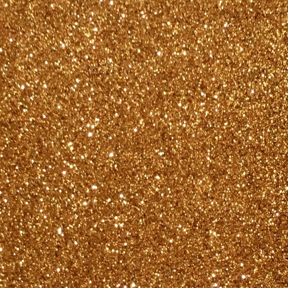 Bronze Fine Glitter Fabric SHEET 25cm x 30cm
