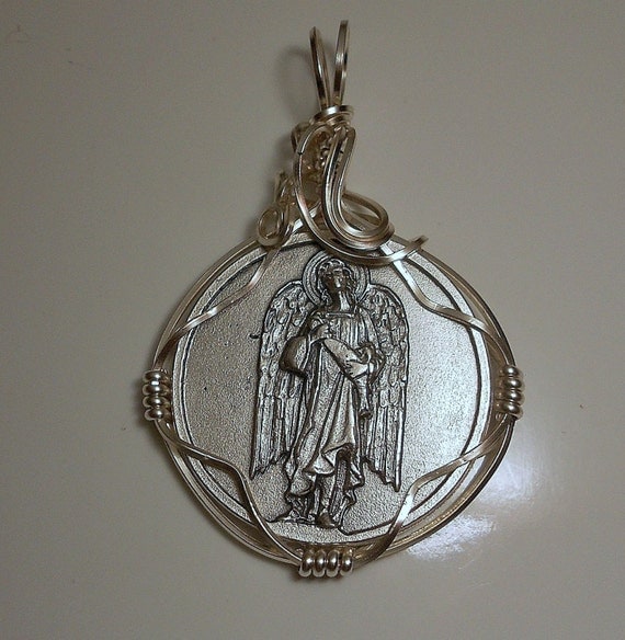 Archangel Saint Raphael Medal Pendant