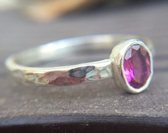 Unique one stone ring related items | Etsy