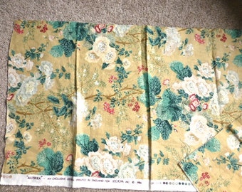 Vintage barkcloth | Etsy