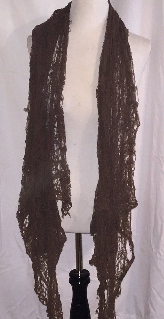 Hand shredded Scarf