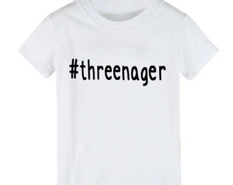 Items similar to Threenager shirt!! on Etsy