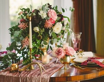 Blush tablecloth | Etsy