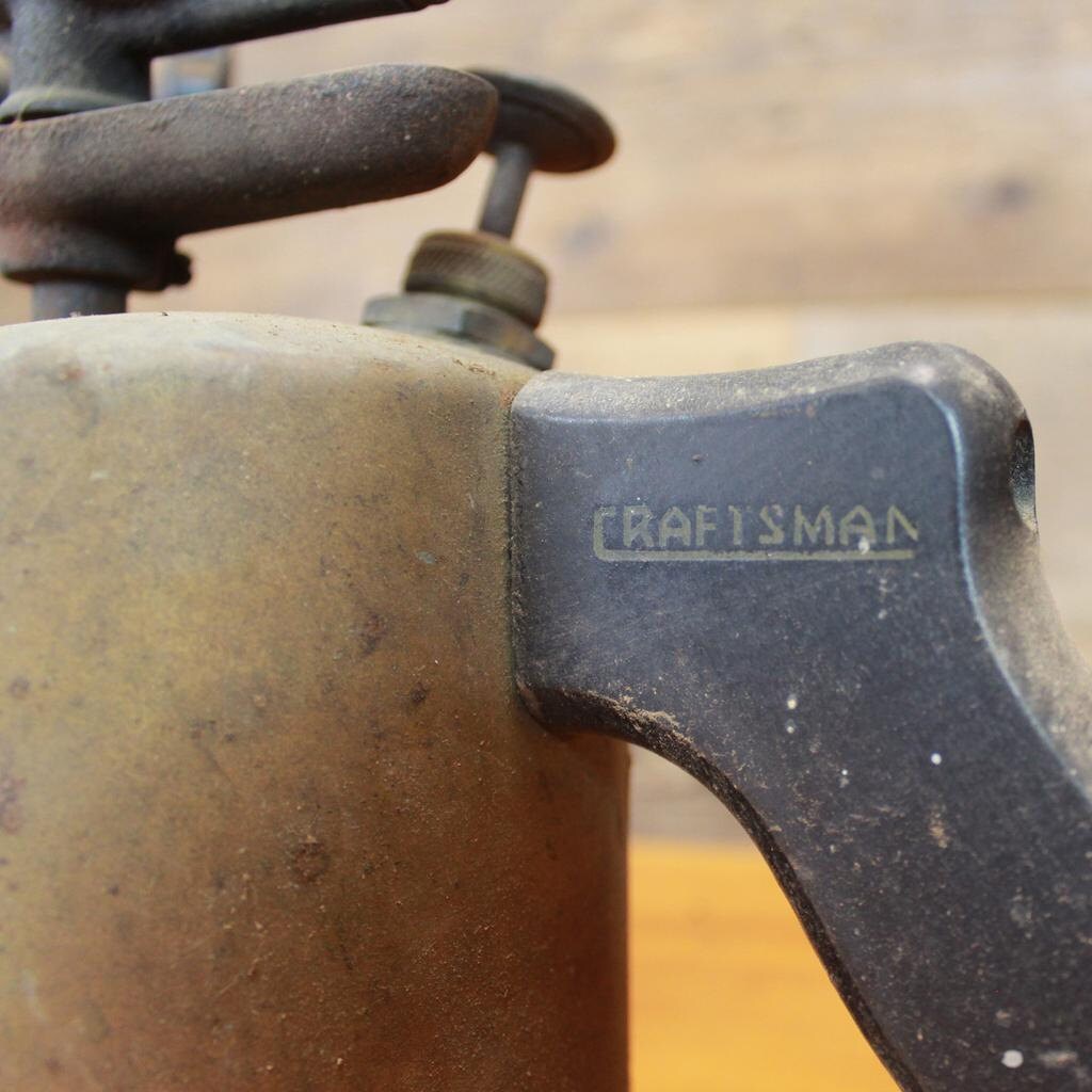 Vintage Hand Plumbers Torch Pair Gasoline by IndustrialArtifact