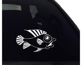 Items similar to Fish Vinyl Decal on Etsy