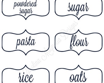 Flour canister | Etsy