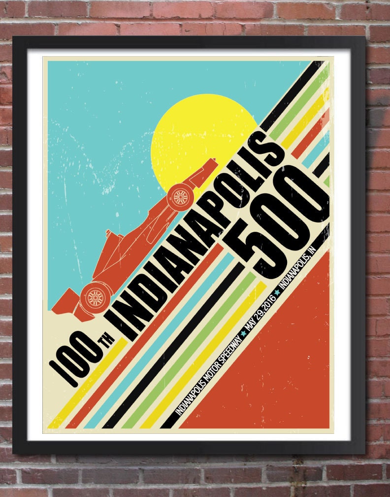 Indianapolis 500 Poster