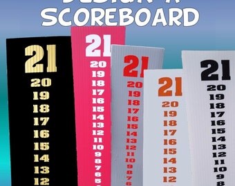 Cornhole scoreboard | Etsy
