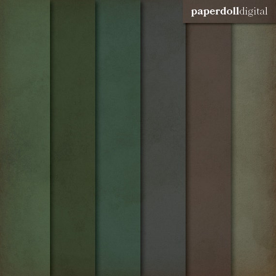 Earth Tone Digital Paper Textured Scrapbooking Paper