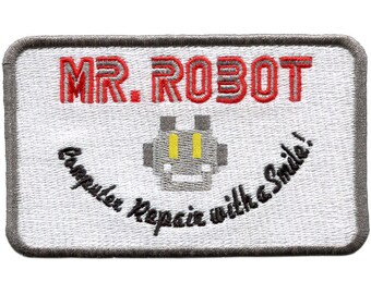 Robot applique | Etsy