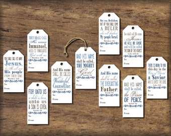Christian gift tag | Etsy